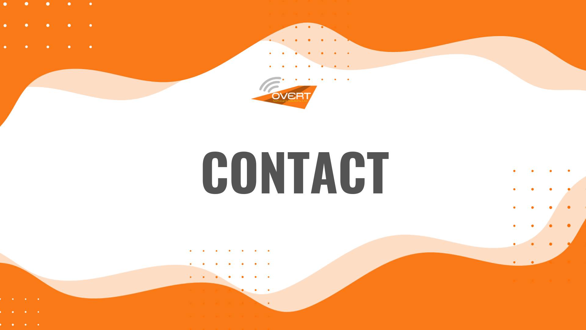 Contact - Overt Software ID